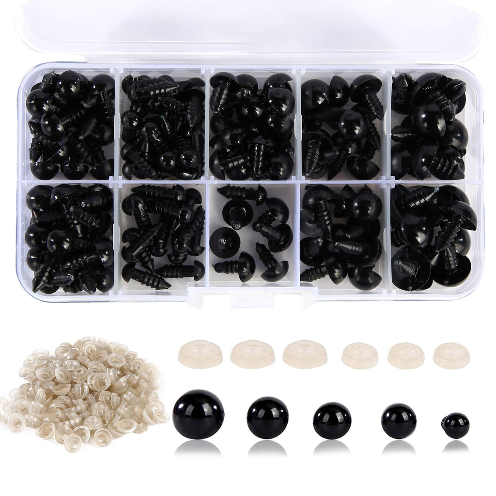 300Pcs Plastic Safety Eyes with Washers | MUCUNNIA